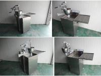 China Manual Feeder 300pcs/H Commercial Donut Making Machine for sale