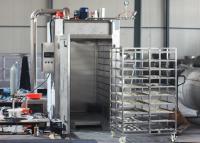 China High Degree Automation Stainless Steel Sausage Smoking Machine for sale