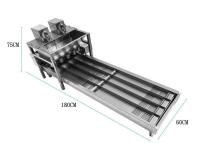 China 4800pcs/H 4 Rows Commercial Automatic Donut Making Machine for sale