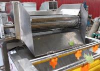 China Multi Function 3.75KW Air Bubble Vegetable Washing Machine for sale