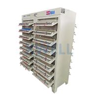China 512 Channel Lithium Battery Grading Machine | 5V/3A per Channel | 1600mm Cabinet for Cylindrical Cell Testing for sale