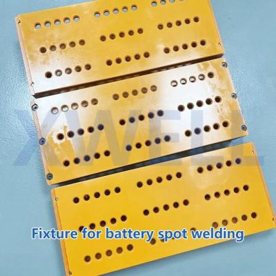 China Custom 18650 32650 Battery Pack Welding Fixture with Magnetic Clips - Bakelite Material, 3-5 Day Design Time for sale