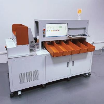 China 10 Channel Cylindrical Cell Sorting Machine for 33138 33140 Cells - 80 PPM Speed, 3000pcs/Hour Capacity for sale