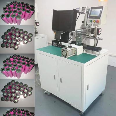 China Automatic Cylindrical Cell Battery Padding Machine 220V 4800pcs/hour with 1000x700x1630mm Dimensions for sale