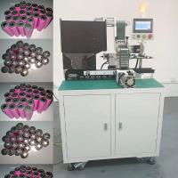 China MD-BSM Automatic Pneumatic Battery Insulation Paper Sticking Machine 4800pcs/hour 1000x700x1630mm for sale