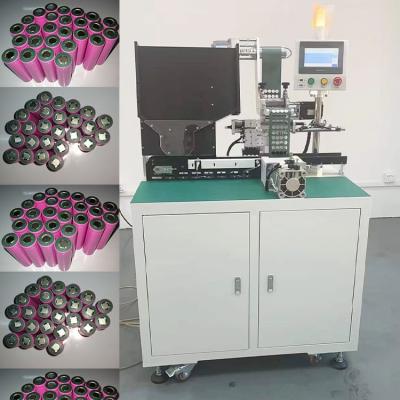 China MD-BSM Automatic Pneumatic Battery Insulation Paper Sticking Machine 4800pcs/hour 1000x700x1630mm for sale
