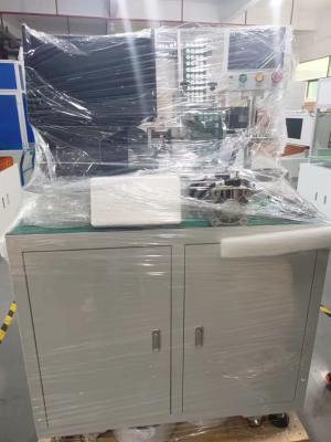China Automatic Cylindrical Battery Insulation Paper Sticking Machine High Efficiency for sale