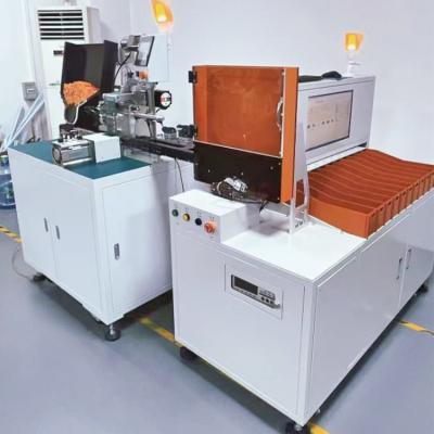 China 18650 Battery Label Sticking and Sorting Machine with 4000PCS/H Efficiency and 220V AC Power for Automated Battery Pack Assembly for sale