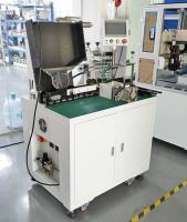 China 18650 21700 Battery Insulation Paper Sticking Machine with 4800pcs/Hour Capacity and 1000x700x1630mm Dimensions for sale