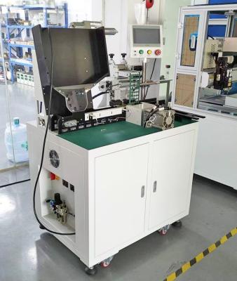 China 18650 21700 Battery Insulation Paper Sticking Machine with 4800pcs/Hour Capacity and 1000x700x1630mm Dimensions for sale