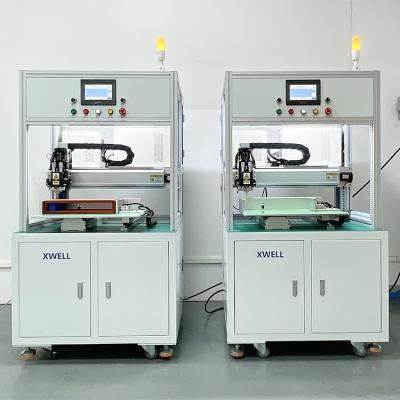 China EV Battery Single Side Automatic Spot Welding Machine For 18650 26650 21700 32650 for sale
