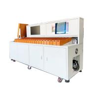 China 21 Channel Automatic Cylindrical Cell Sorting Machine Lithium Ion Battery Testing for sale
