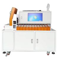 China Lithium Ion 11 Channel 18650 Cylinder Cells Battery Sorter Automatic Separation for sale