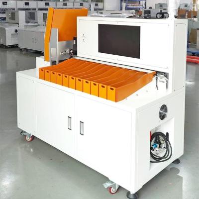 China High Efficiency 11 Channel Battery Testing Machine For Cylindrical Cell Assembly for sale