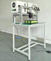 China Gantry Battery Cell Spot Welder , DC Spot Lithium Cylindrical Battery Pack Welder for sale