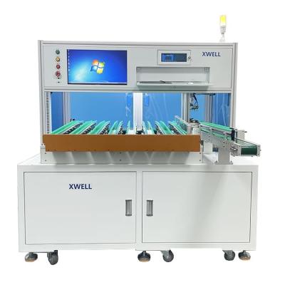 China Automatic 8 Channel Prismatic Battery Cell Sorting Machine  PLC Controlled for sale