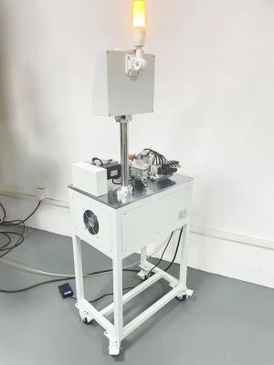 China Compact Manual Cylindrical Battery Case Disassembling Machine  0.6MPa Air for sale