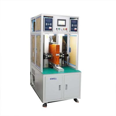 China 18650 21700 Cylindrical Automatic Battery Pack Spot Welder Stepper Servo Motor Driving Mode for sale