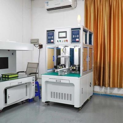 China Automatic Rotary Head Spot Welder Double Sides Battery Pack Spot Welding Machine With DC Inverter for sale