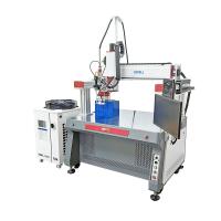 China 2000W 4-Axis Gantry Lithium Battery Laser Welding Machine with 1.5P Chiller and CCD Camera for sale