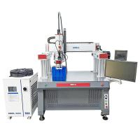 China Gantry Automatic Spot Welding Machine 18650 Battery Laser Welder 1000W-2000W with 1.5P Water Cooling for sale