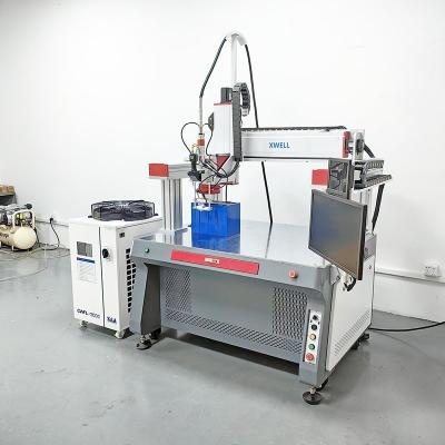 China Gantry Laser Welding Machine for Li-Ion Battery Packs - 1000W to 2000W Power, XYZ Axis Control with 1.5P Cooling System for sale