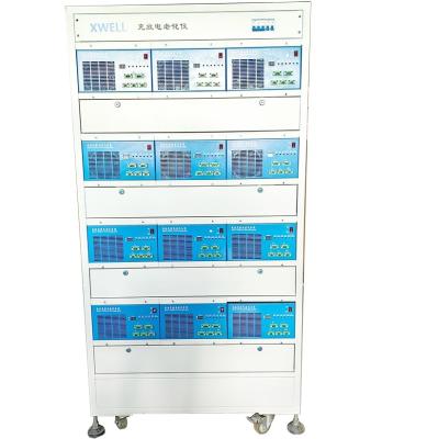 China 70V 5A Charge 10A Discharge Battery Pack Aging Machine with 700W Capacity and 12 Channels per Cabinet for sale