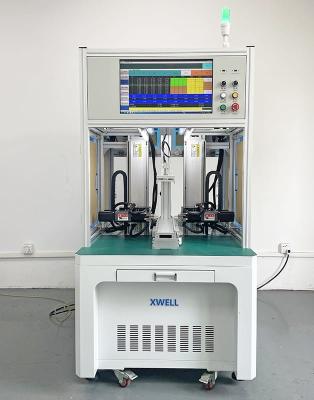 China Double Sided Spot Welding Machine for 18650 21700 32650 Battery Packs - 4600 Cells/Hour & 5000A Power for sale
