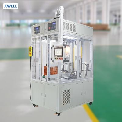 China XWELL MD-ACDW 8000A Fully Automatic Conveyor Battery Pack Double Side Spot Welding Machine for sale