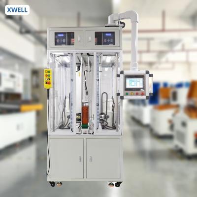 China XWELL XW-ACDW 10000A High Power Battery Pack Double Side Spot Welding Machine for Conveyor Production Integration for sale