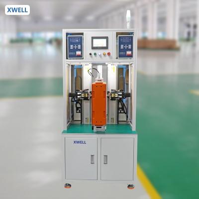 China High Accuracy Automatic Double Side Battery Tab Spot Welding Machine With Touch Screen  Interface for sale