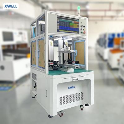 China XW-ADW Automatic Double Side Battery Spot Welding Machine 5000A Servo Motor PC Control 500x400mm Range for sale