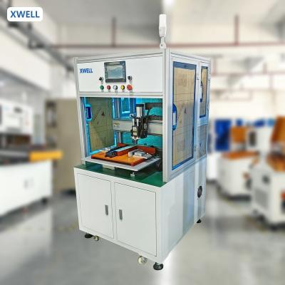 China 8000A Transistor Power Supply Single Sided Automatic Battery Spot Welding Machine With PC for sale