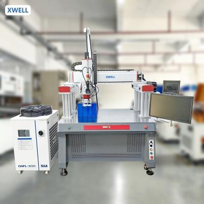China 1000W Laser Welding Machine for Battery Packs with 40% Efficiency and 4mm Material Penetration for sale