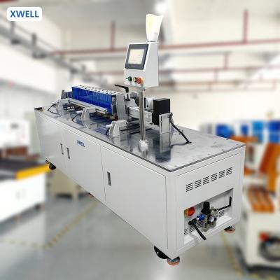China XW-PC12 Automatic Prismatic Battery Compress Machine 500kg Pressure 1200mm for sale