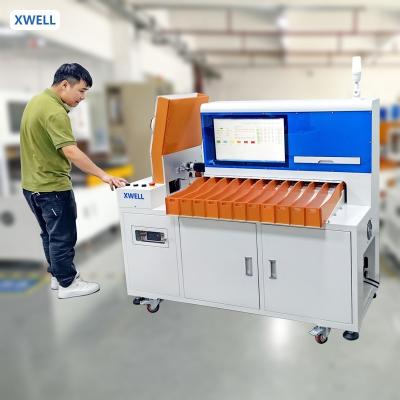 China Battery Sorting Machine Automatic 11 Channel IR Voltage Cell Sorter For Cylindrical Battery Pack18650 21700 for sale