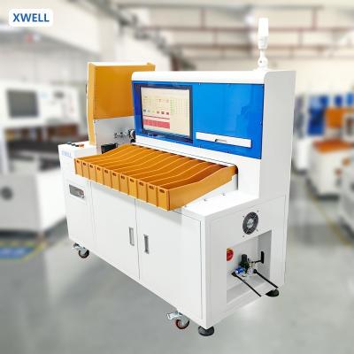 China 11 Channel 18650 26650 Cylindrical Battery Sticking And Sorting Machine Cell Selector Equipment for sale