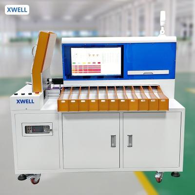 China Cell Sorter 11 Channel Cylindrical Battery Sorting Machine Automatic Separator For Lithium Battery for sale