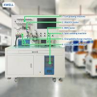 China MD-ADW Double-Sided Automatic Spot Welding Machine for Battery Packs - 3600PCS/H Capacity, 500×350mm Stroke for sale