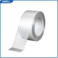 China Fiberglass Mesh Tape 0.15mm Thick 5cm Width with Hot Melt Adhesive for Industrial Applications for sale