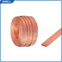 China Copper Braided Grounding Wire 99.9% Pure Cu for Power Systems 1.5mm² to 120mm² Cross-Section for sale