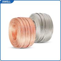 China Copper Braided Grounding Wire 99.9% Pure Cu for Power Systems 1.5mm² to 120mm² Cross-Section for sale