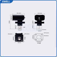 China Energy Storage Terminal for High Current 600V 100A/120A/150A/200A/300A Square Terminal Block for Energy Storage High-Passing Capability Wall for sale