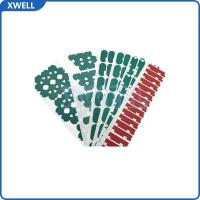 China Insulation Highland barley paper 18650 21700 lithium battery hollow insulating paper gasket high temperature motor green shell paper for sale