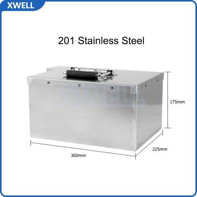 China Stainless Steel Battery Case with 0-Weld Structural Design for 6v to 72v Lithium Battery Box for sale