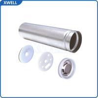 China Slotted 18650 Cylindrical Battery Case Set - Pre-Nickel-Plated Steel Shell + Insulation Gaskets + Explosion-Proof Cap for sale