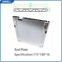 China Prismatic Battery End Plate Aluminum Extrusion Process with Dedicated Terminals 100Ah 280Ah 314Ah LiFePO4 for sale