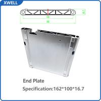 China Extruded Aluminum Shell End Plate AL6063 Prismatic Battery Cell for Module Pack Assembly for sale