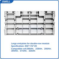 China Die-cast Aluminum Alloy Large end-plate for double-row module 280Ah、 228Ah、 200Ah、304Ah、 314Ah、 320Ah Prismatic Cell for Battery Pack for sale