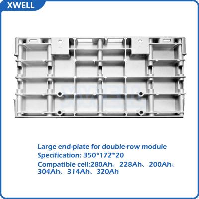 China Die-cast Aluminum Alloy Large end-plate for double-row module 280Ah、 228Ah、 200Ah、304Ah、 314Ah、 320Ah Prismatic Cell for Battery Pack for sale